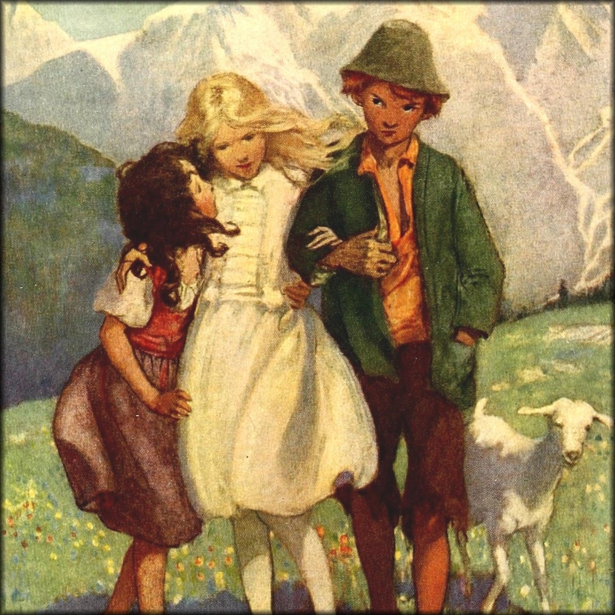 Heidi 1922 - Jessie Willcox Smith - 11 images